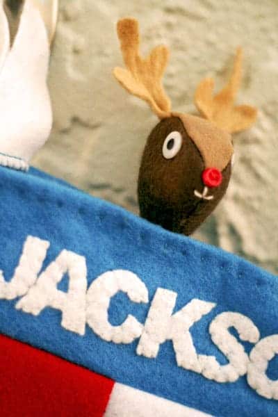 Reindeer Finger Puppet - Tried & True Creative