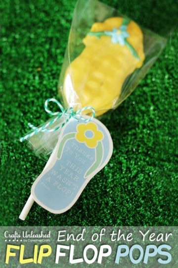 Flip Flop Pops & Summer Bucket List Tutorials - Tried & True Creative