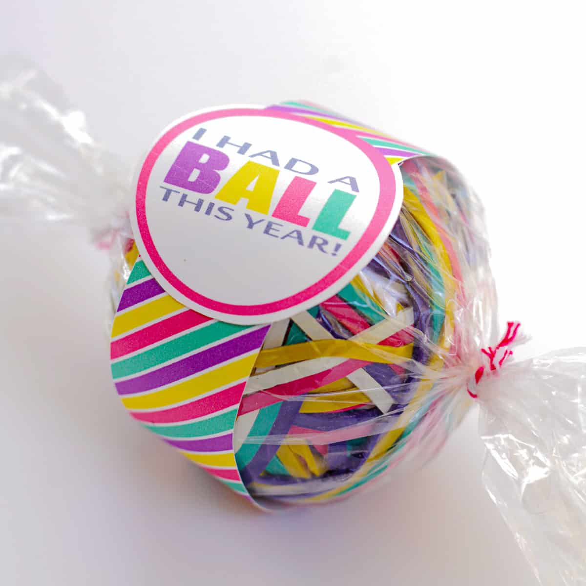 Rubber Band Ball Teacher Appreciation Gift - Tried & True Creative
