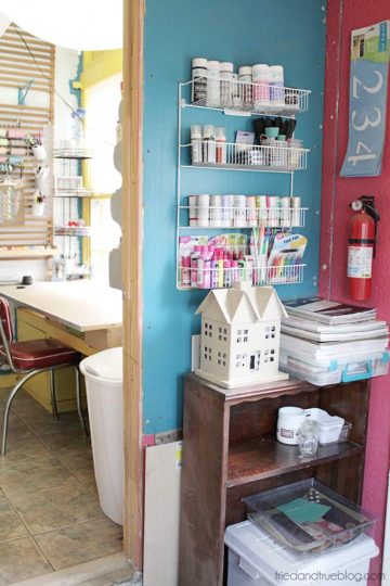 Teeny-Tiny Craft Room Tour - Tried & True Creative
