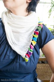 Make Your Own Tassel Scarf! - Tried & True Creative