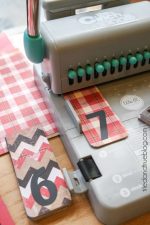 Christmas Countdown Flip Calendar - Tried & True Creative