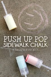 Push Up Pop Sidewalk Chalk - Tried & True Creative