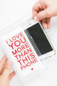 Family Time Cell Phone Box to Help Disconnect from Technology