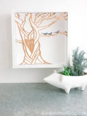 Customized Carved Tree Artwork with Cricut Maker - Tried & True Creative