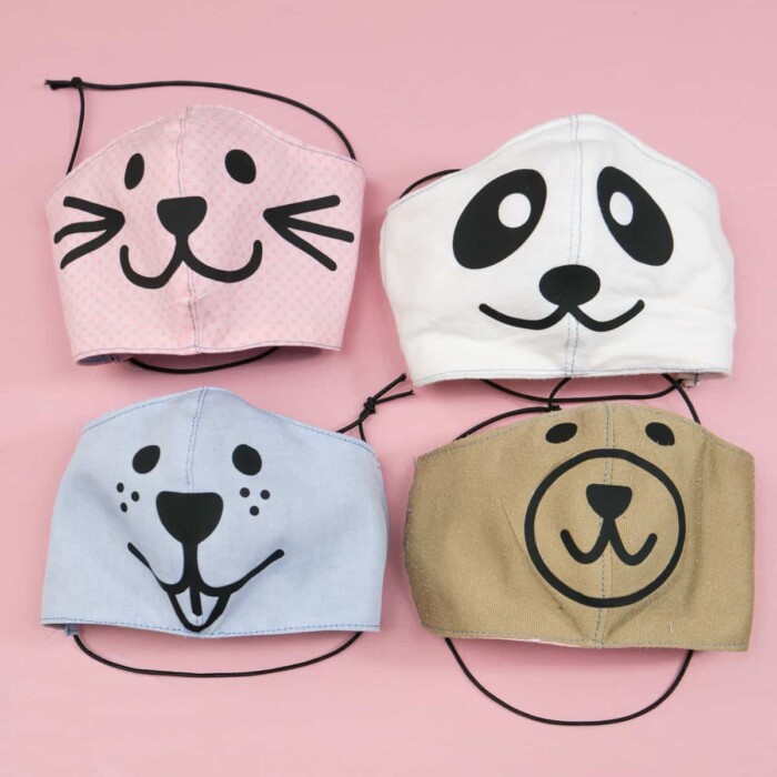 Super Cute Animal Face Masks! - Tried & True Creative