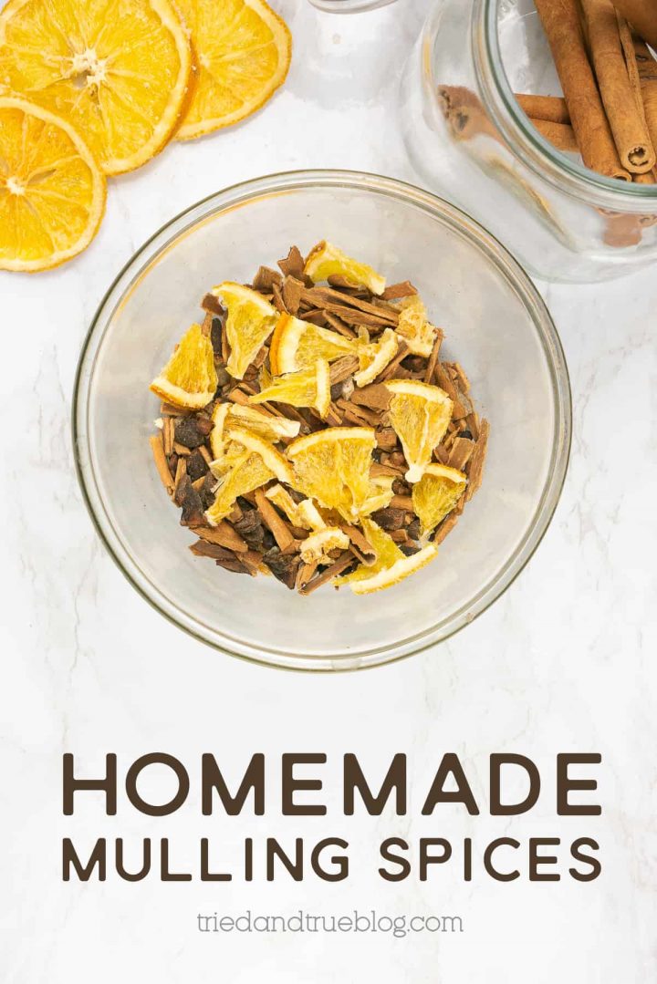 Homemade Mulling Spices Holiday Gift - Tried & True Creative