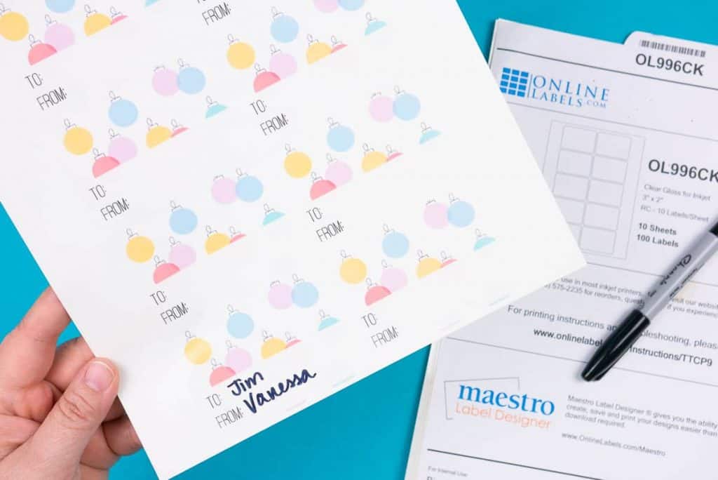 Modern Free Printable Christmas Wrapping Paper - Tried & True Creative