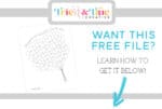 100 Days of School Balloon Free Printable for Classroom