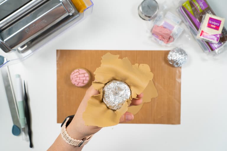 How to Make Cute Concha Pattern Weights: A Polymer Clay Tutorial