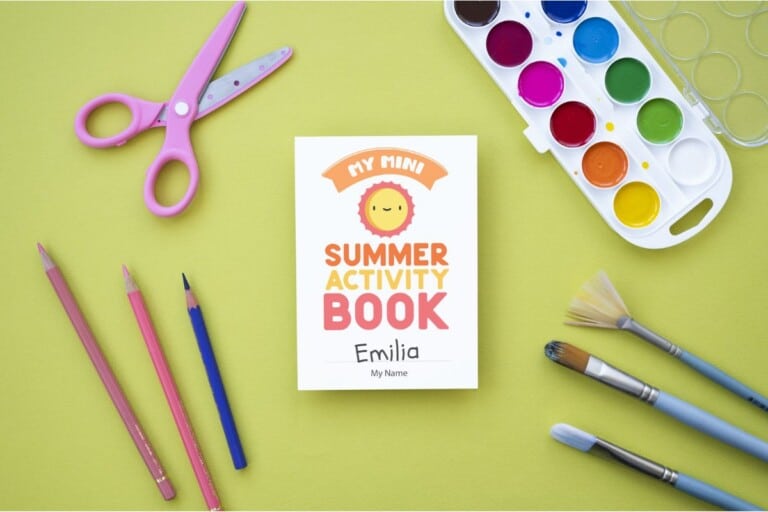 Printable Mini Summer Activity Booklet: The Solution to Your Kids' Boredom!