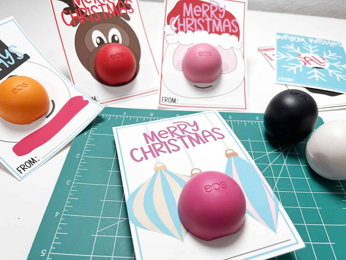 Free Christmas Lip Balm Printables! - Tried & True Creative